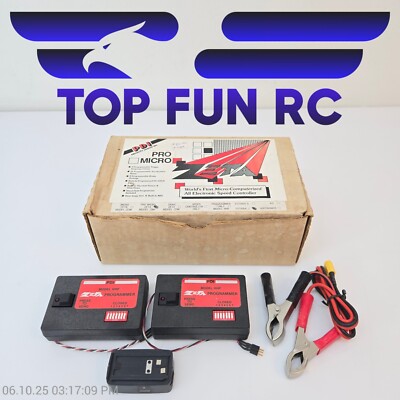 Product Design Pro Micro ESC, Pro Micro Zeta Model ZMP & Futaba J w ...