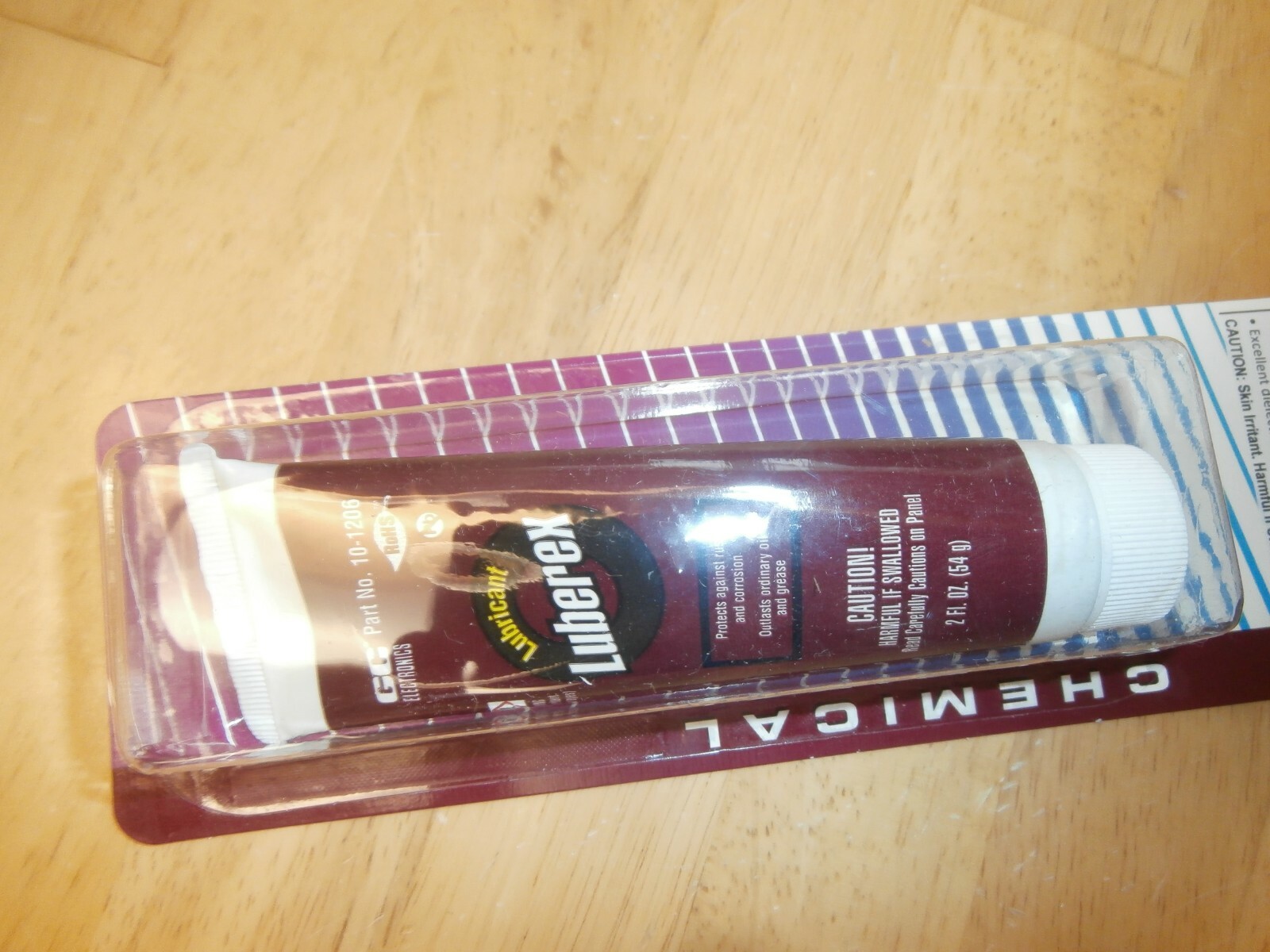 GC ELECTRONICS 10-1206 LUBEREX GREASE 2oz SQUEEZE TUBE,WHITE LUBE,NEW ...