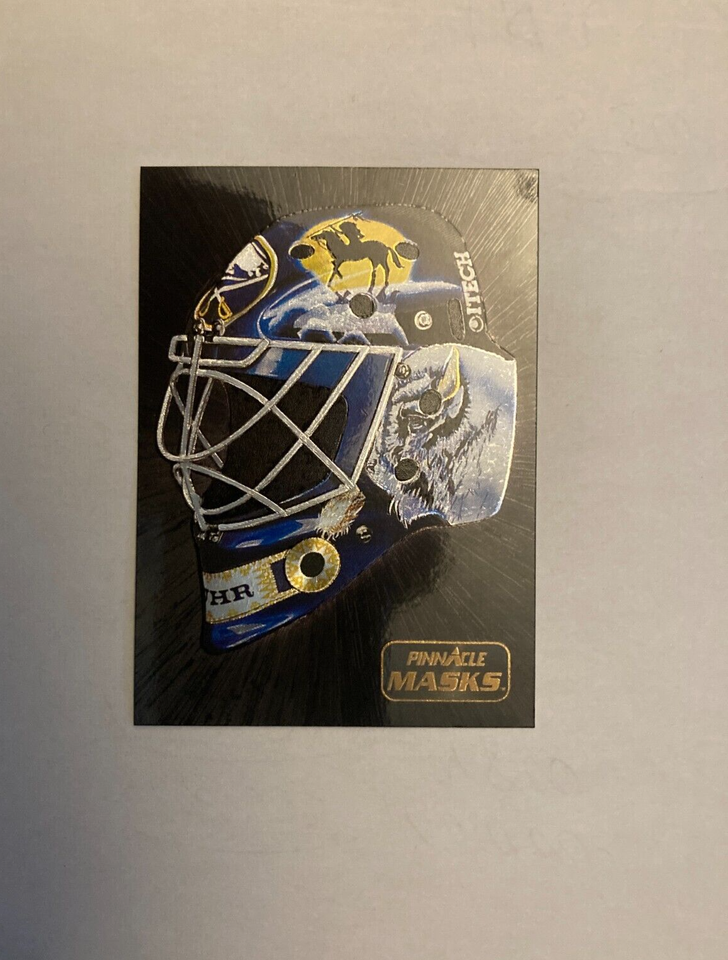 1993 Pinnacle Masks Grant Fuhr - Buffalo Sabres - 1 of 10 - Insert Card ...