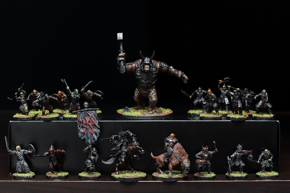 Angmar Pro Painted Army Builder - Lord of the Rings Miniatures ...