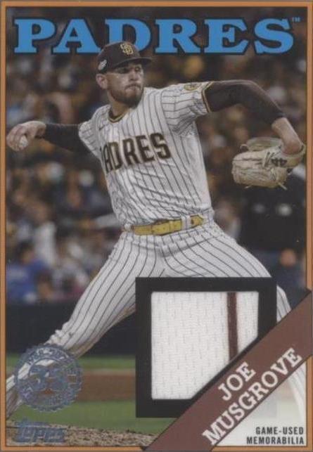 2023 Topps Series 2 - 1988 Topps Baseball Relics Joe Musgrove #88R-JM ...
