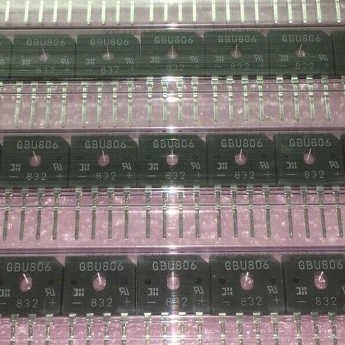 (20 PIECE LOT) GBU806, DIODES INC., BRIDGE RECT 1PHASE 600V 8A GBU RoHS | eBay