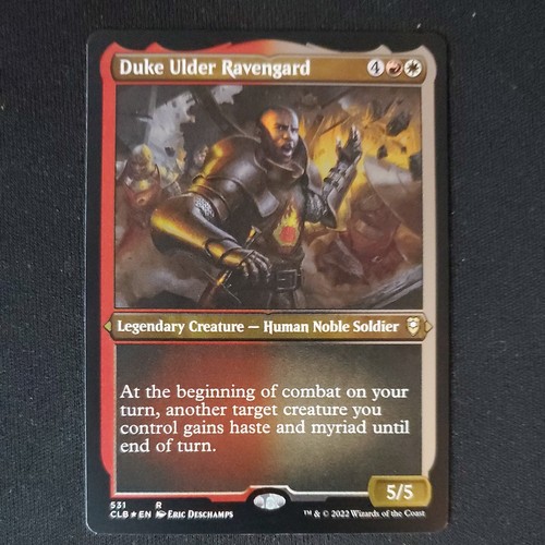 MTG Duke Ulder Ravengard Commander Legends: Battle for Baldur's Gate ...