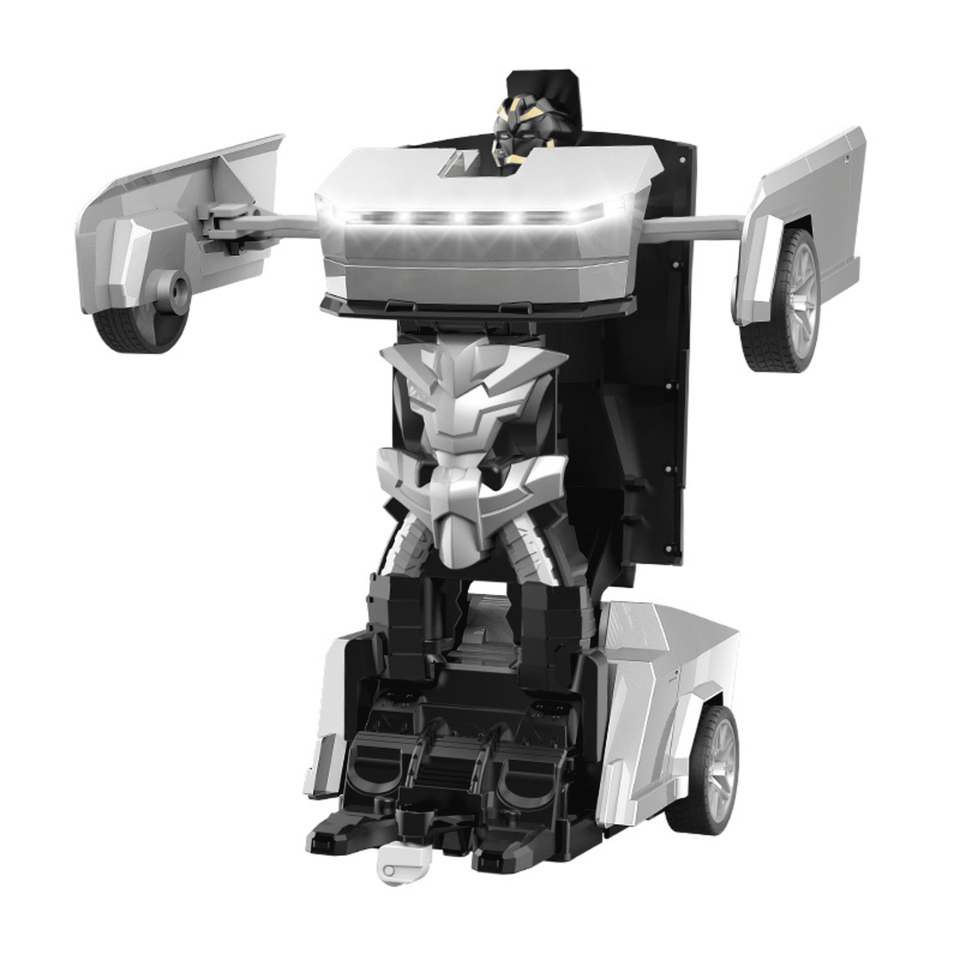 TSL 1:18 Electric RC Cyber Pickup Transforming Robot Car with LED ...