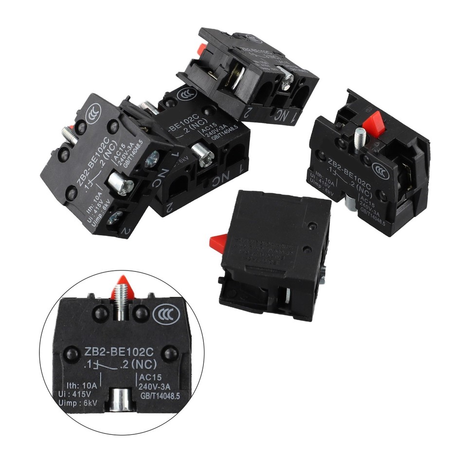 Switch Joystick Switch 10A 22mm 600V Accessories Black Kit Push Button ...