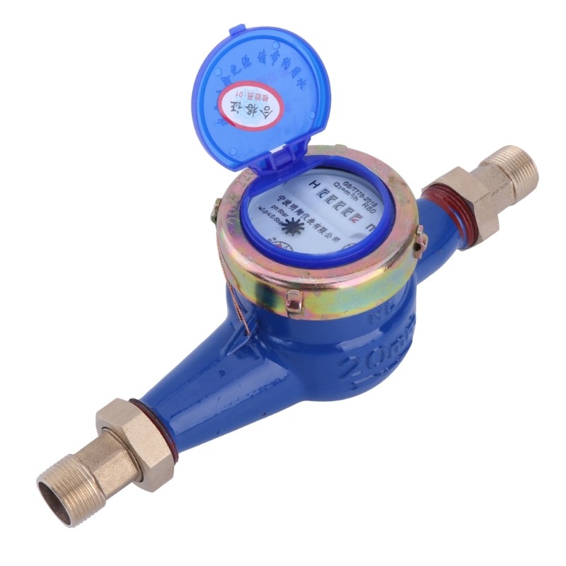 Cold Water Meter with Fittings for Garden & Home Usage Water Meter for ...