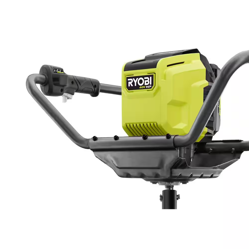 RYOBI 40-Volt HP Ice Auger with 8 in. Bit and 4.0 Ah Battery and ...