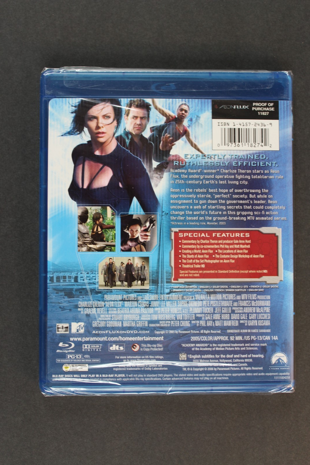 Aeon Flux (Blu-ray Disc, 2013) NEW SEALED | eBay