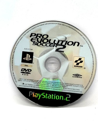 Pro Evolution Soccer 2 PS2 (game only) PAL ENGLISH TESTED & AUTHENTIC ...
