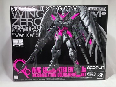 MG 1/100 Wing Gundam Zero EW Ver.Ka Neon Pink Model Kit Gundam Base ...