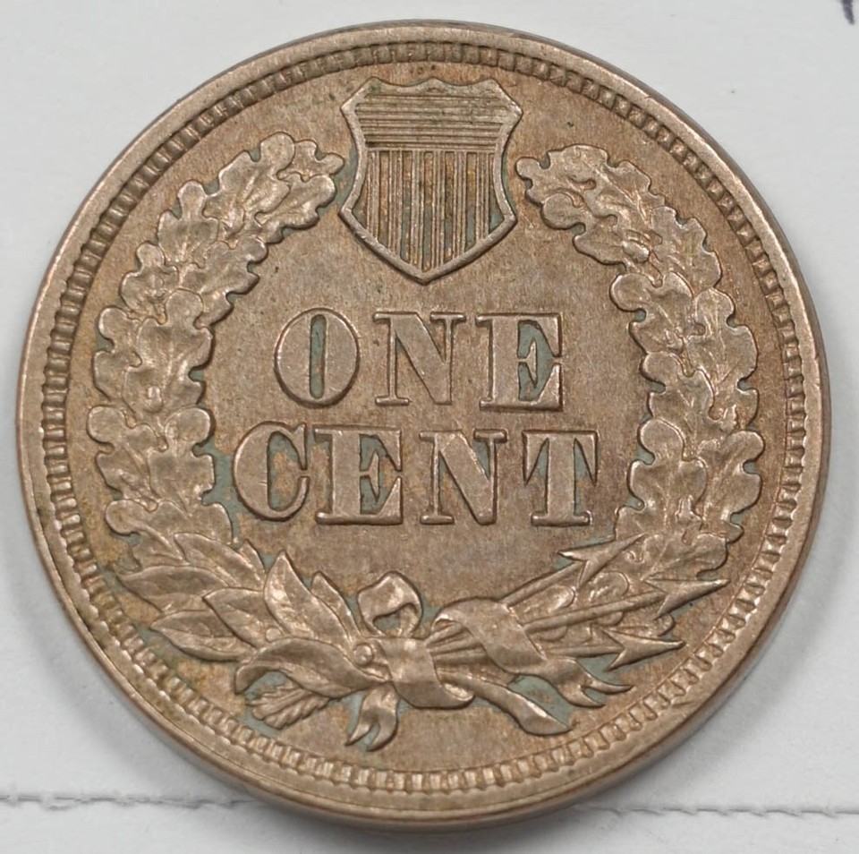 US 1864 Indian Head Cent Penny XF-AU C/N Key Date U1940 combine ...