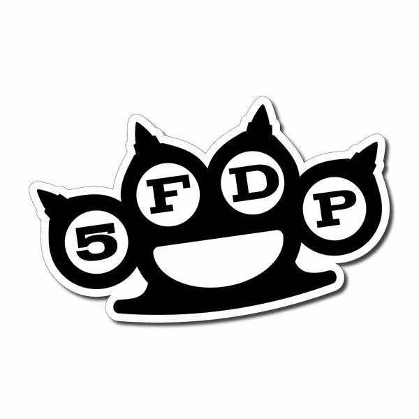 5 Finger Death Punch Sticker / Decal - FFDP 5FDP Heavy Metal Music ...