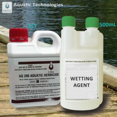 AQ200® AQUATIC Herbicide 1L + 500mL wetting agent - For Floating ...