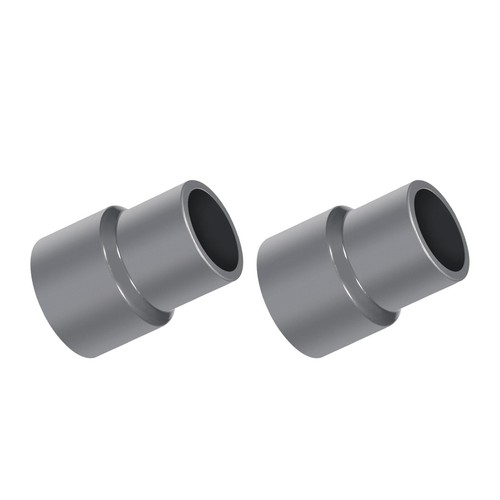 Duct Reducer, (1/2 to 3/4 Inches) 2Pcs, PVC Pipe Increaser DWV Reducing ...