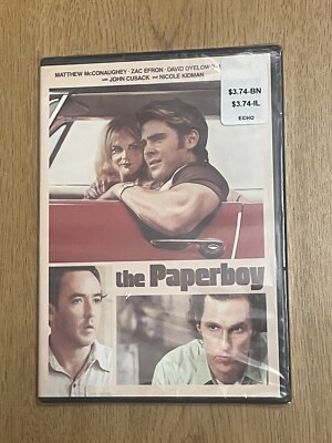 The Paperboy (DVD, 2013) ZAC EFRON Nicole Kidman MATTHEW McCONAUGHEY ...