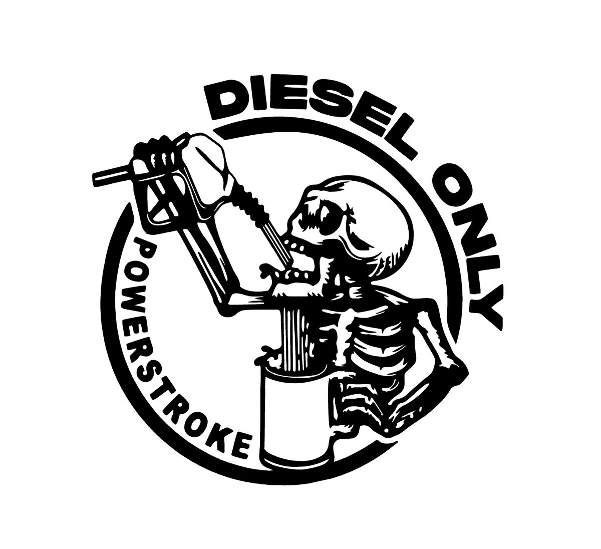 Diesel Logo Only The Brave Drawing