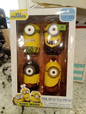 NEW!! Minions Body Wash Set, 4 count | eBay