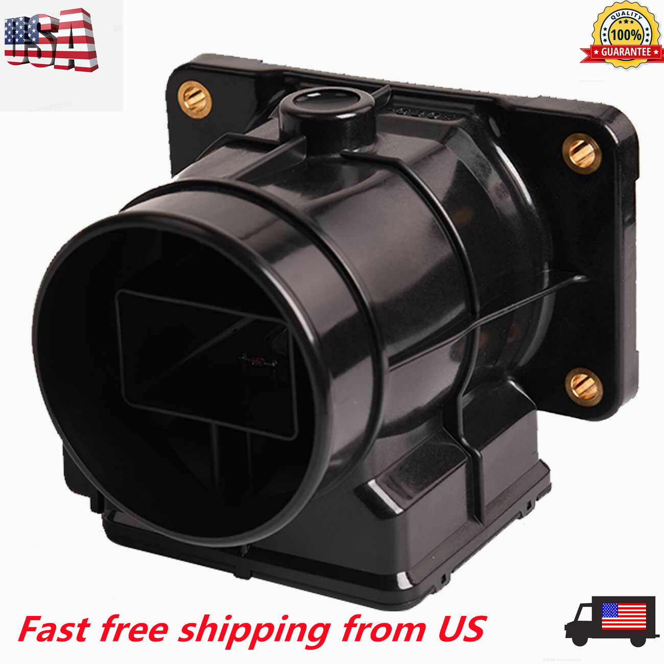 New Mass Air Flow Meter Sensor with Housing MAF For Mitsubishi Dodge ...