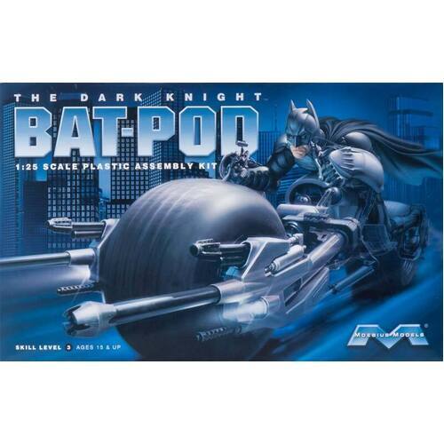 Moebius 1/25 Batman Dark Knight Rises Bat-Pod Plastic Model Kit [920 ...