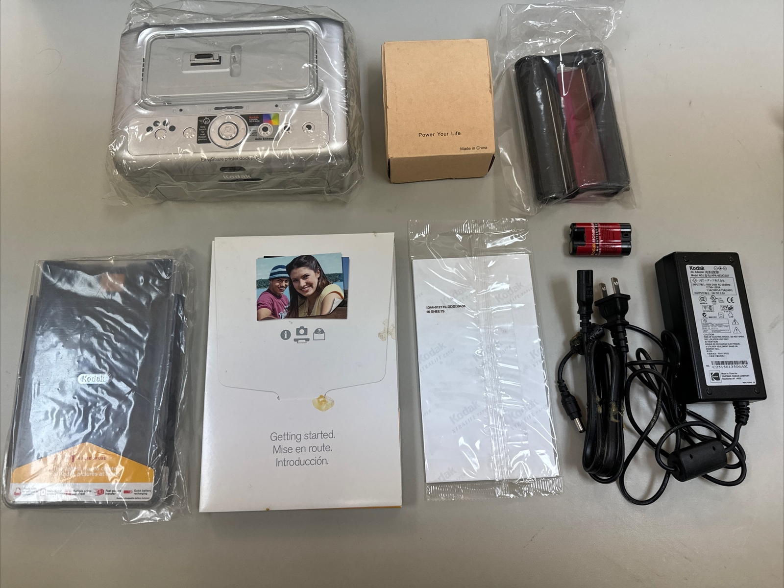 Kodak Easyshare Camera Printer Dock Plus With Cables Cx6000 7000 DX ...