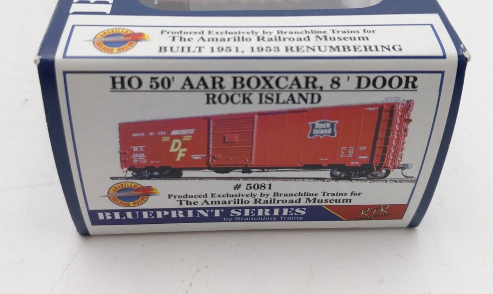 Branchline 5081 HO RI 50' AAR Boxcar LN/Box | eBay
