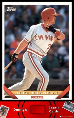 1993 Topps #784 Jeff Branson Cincinnati Reds Baseball Card | eBay