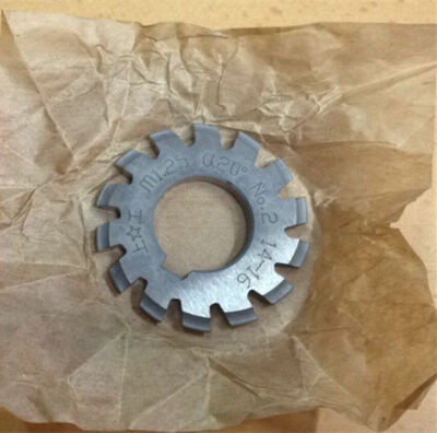 8Pcs/Set Module 1.25 PA20 Bore22 1#2#3#4#5#6#7#8# Involute Gear Cutters ...