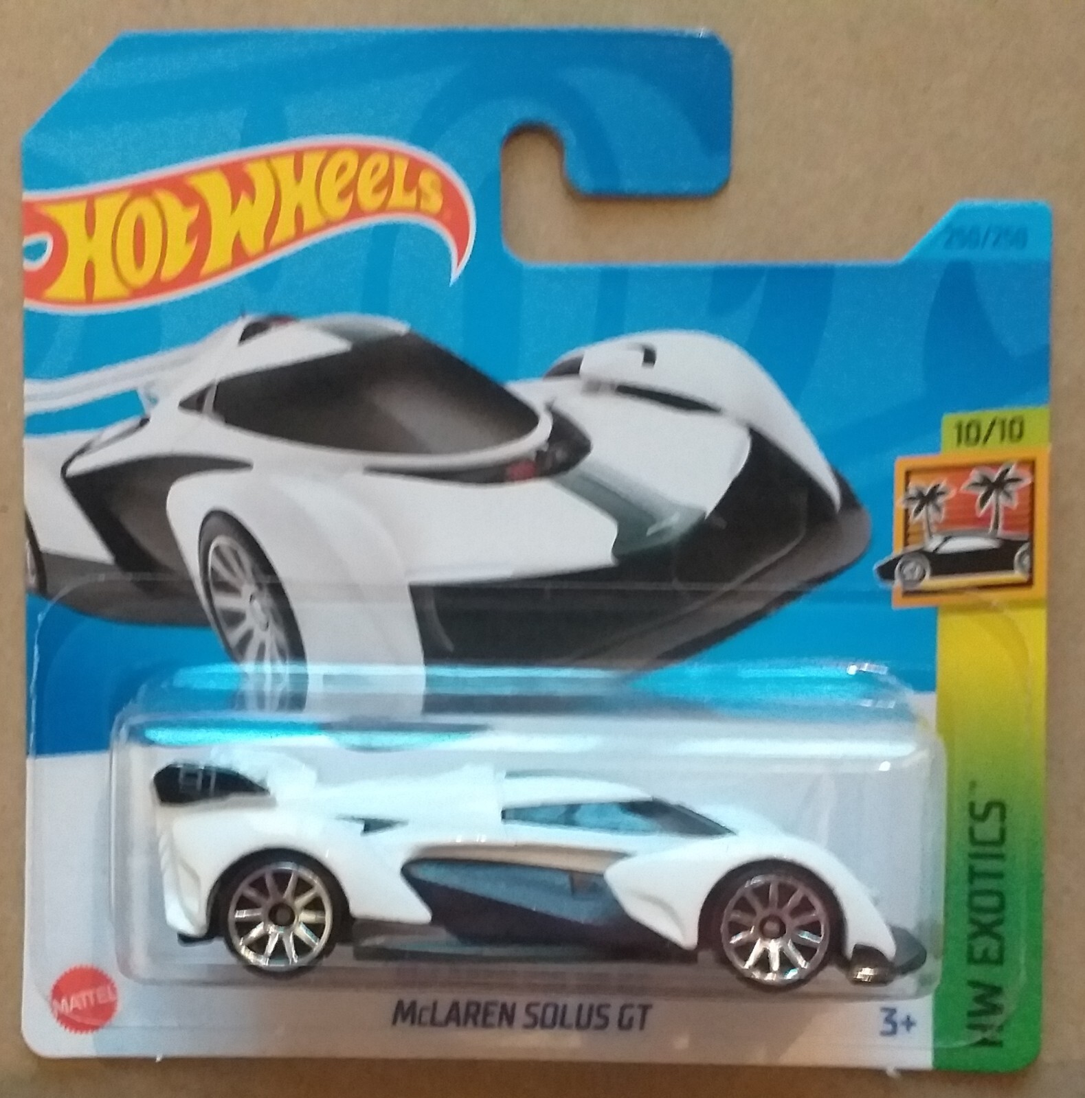 HOT WHEELS 2023 MCLAREN SOLUS GT, WHITE, SHORT CARD. | eBay UK