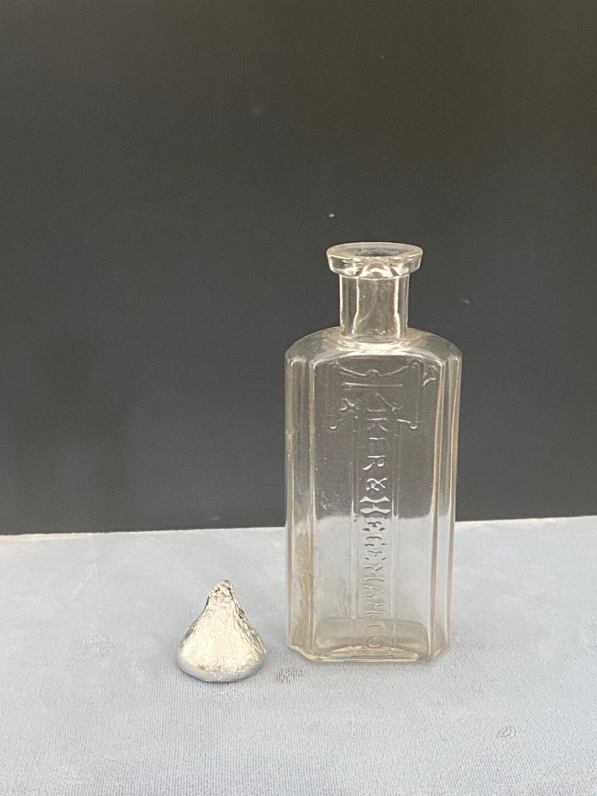 Antique Riker & Hegeman Co. Druggist Clear Glass Bottle, Mortar ...
