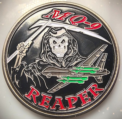 MQ-9 Reaper 42d Attack Squadron Commander Challenge Coin | eBay