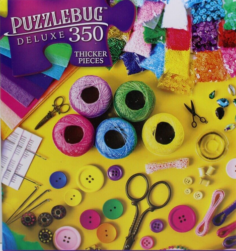 350 Pieces Jigsaw Puzzle Creative Crafting Puzzlebug Deluxe 20 X 12 | eBay