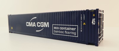 Tekno 85730 CMA CGM Loose 45ft Eco Shipping Container Shipping - Scale ...