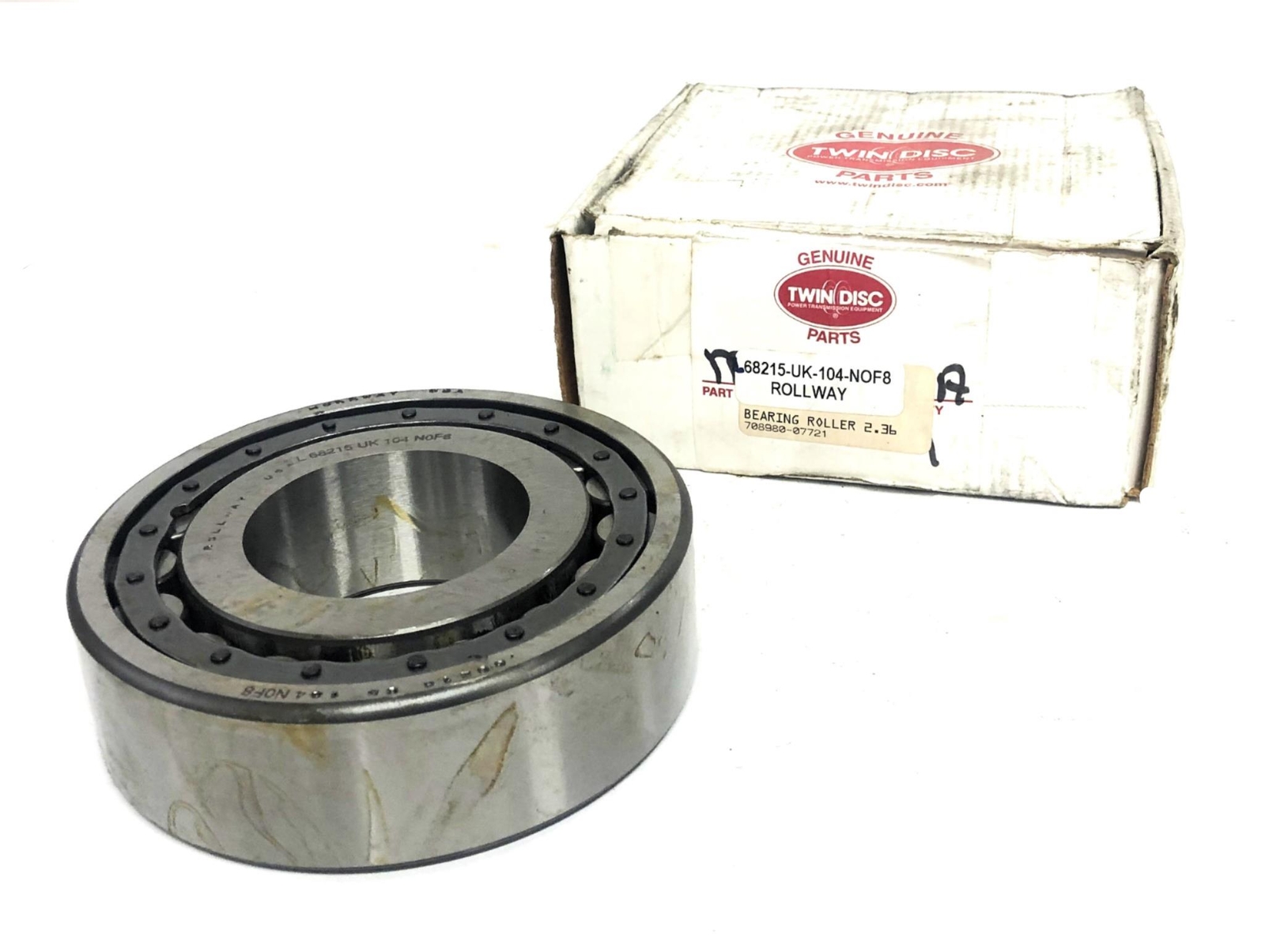 Rollway Cylindrical Roller Bearing L-68215-UK-104 N0F8-NOS | eBay