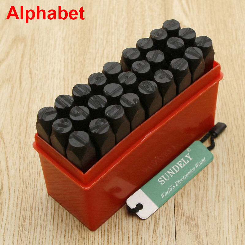 9/27/36pc Number and Letter Punch Set Chassis Stamp Carbon Steel UK-1 ...