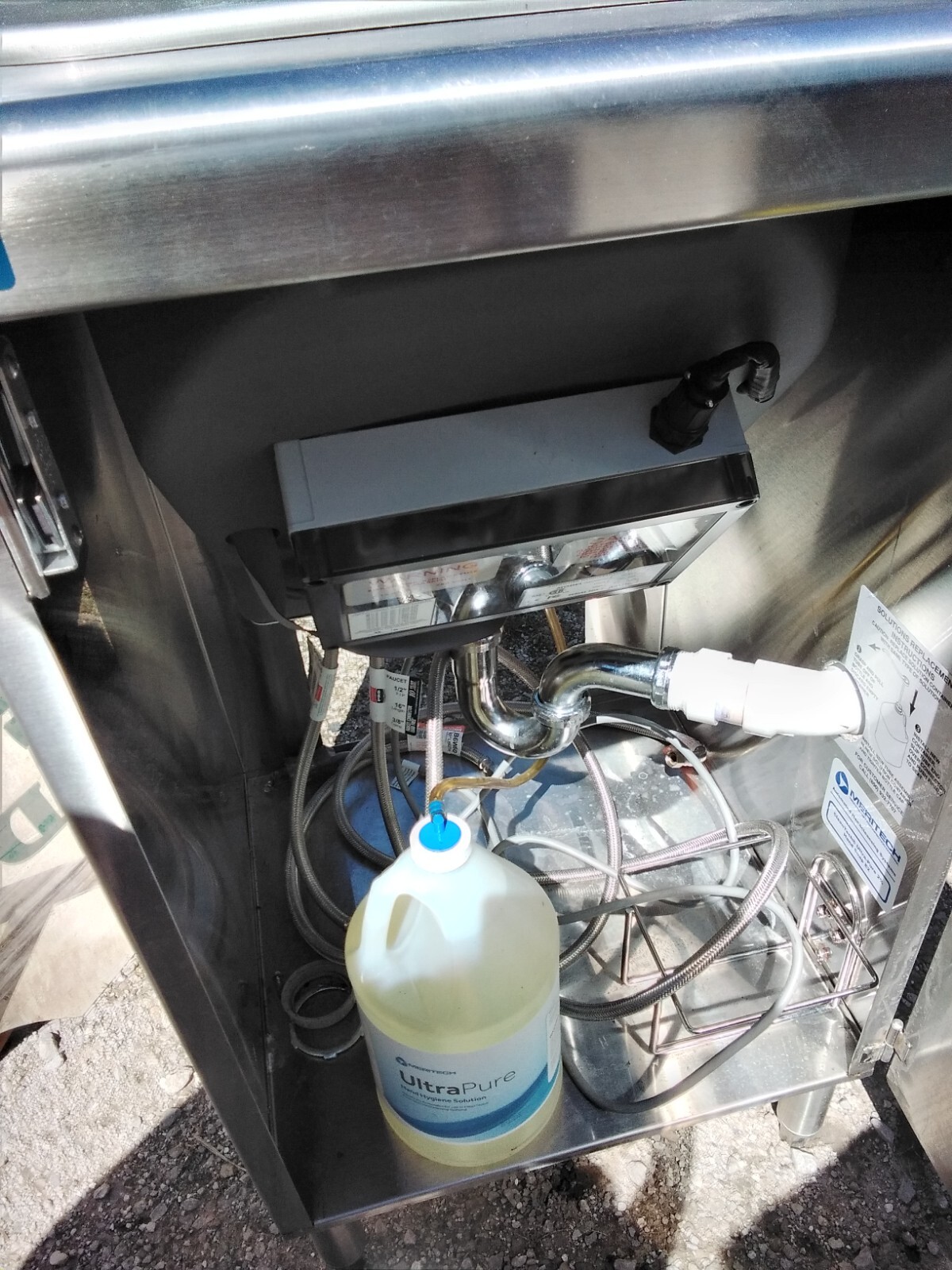 Meritech CleanTech Automatic Handwashing Station IC/ELF 12- Second Wash ...