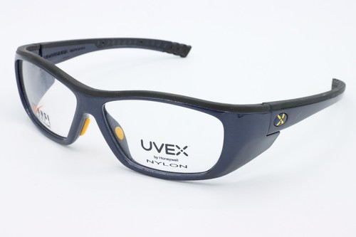NEW UVEX SAFETY GLASSES SW07 TITMUS 166 BLUE AUTHENTIC FRAMES ...