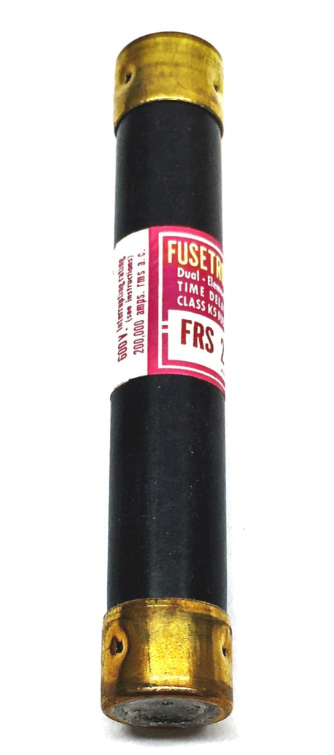 Bussman Fusetron 600 V Dual Element Time Delay Fuse 10 Piece Set FRS-2 ...