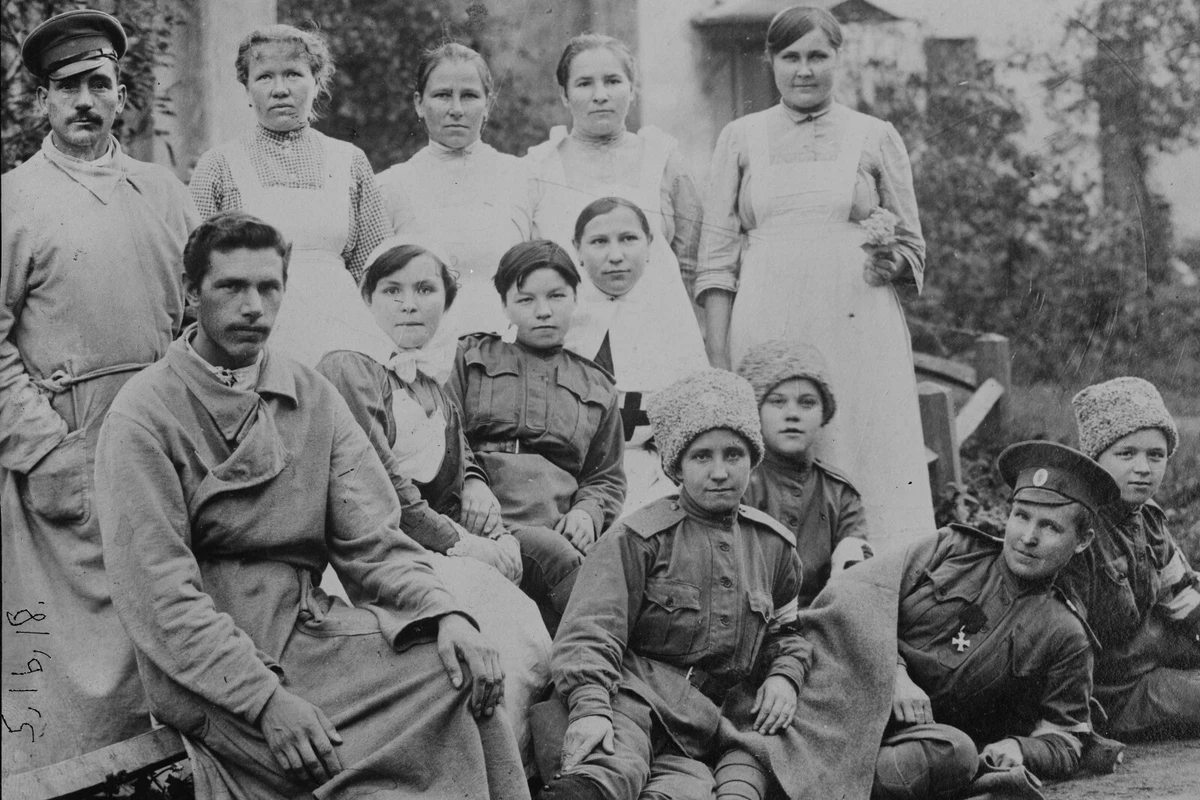 Russian Women Soldiers Ww1