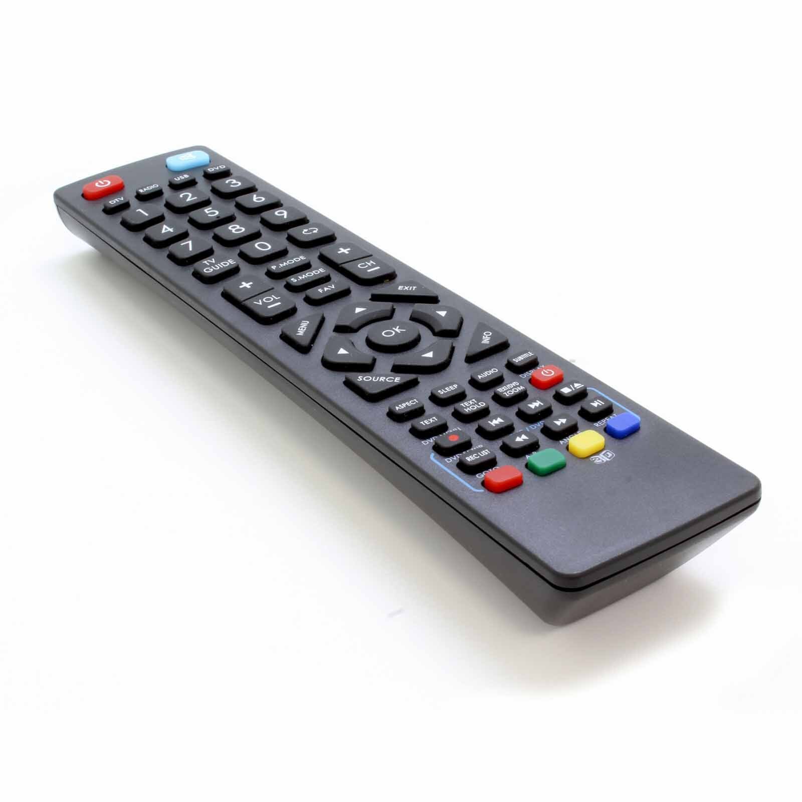 Original Bush TV Remote Control for 32/133DVDB32/133DVDW HD Ready LCD ...