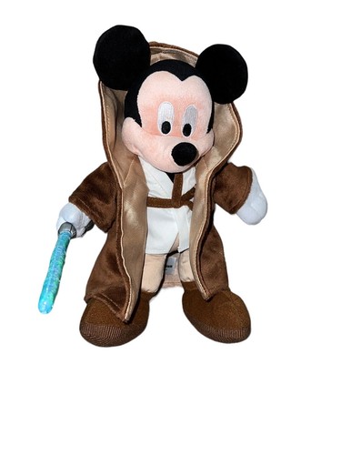 2014 Disney Parks Star Wars Mickey Mouse Jedi 9” Plush Kids Toy | eBay