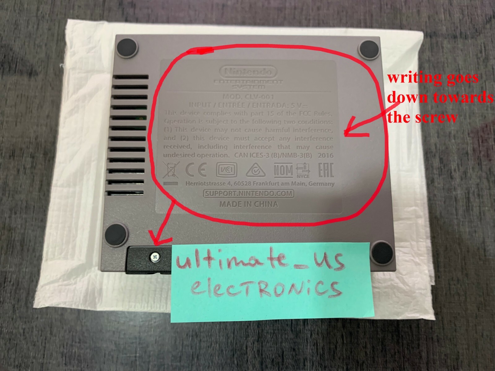 Genuine Nintendo NES Classic 2016 First Edition Mini Game Console ...