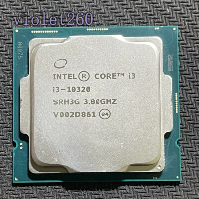 10Th Gen Intel Core i3-10320 LGA 1200 CPU 3.8GHz Quad-Core Desktop ...