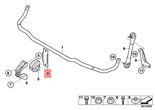 Genuine BMW E60 E61 E63 E64 E65 E66 E67 520d 520i 520Li Bracket ...