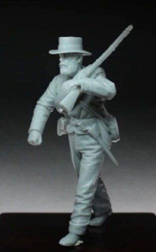 1/35 Resin Figure Model Kit Confederate Infantry man American Civil War ...