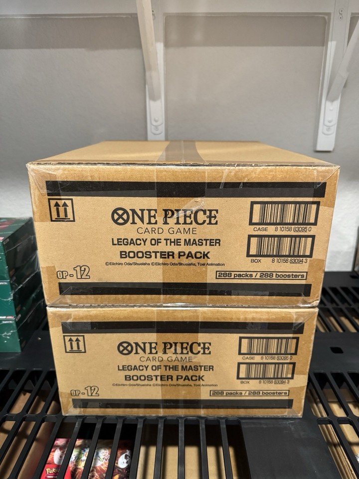 OP-12 One Piece Legacy of the Master Booster Box OP12 Case Factory ...