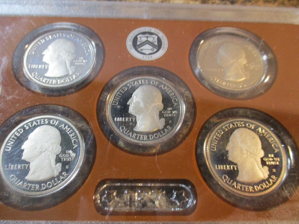 2015-S STATE QUARTER PROOF SET - NO BOX OR COA - FREE SHIPPING MO | eBay