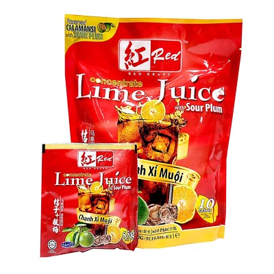 Concentrate Lime Juice with Sour Plum (Chanh Xi Muoi ) 19.4 oz ( 10 ...