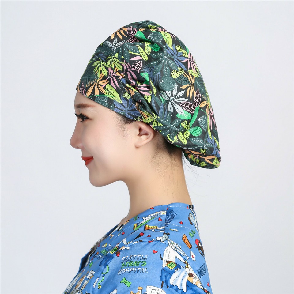Women Men Unisex Working One Size Colorful Printed Hat/Cap New ...
