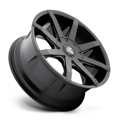 DUB S110 Push Gloss Black 1-Piece Rims: 20x8.5, 5x114.3/5x127/5x4.5/5x5 ...