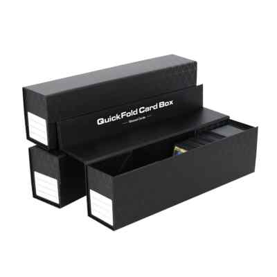 BCW 3 Pack QuickFold Card Boxes 15" x 3 ¼" x 4 ⅛" – Sleeved Cards | eBay